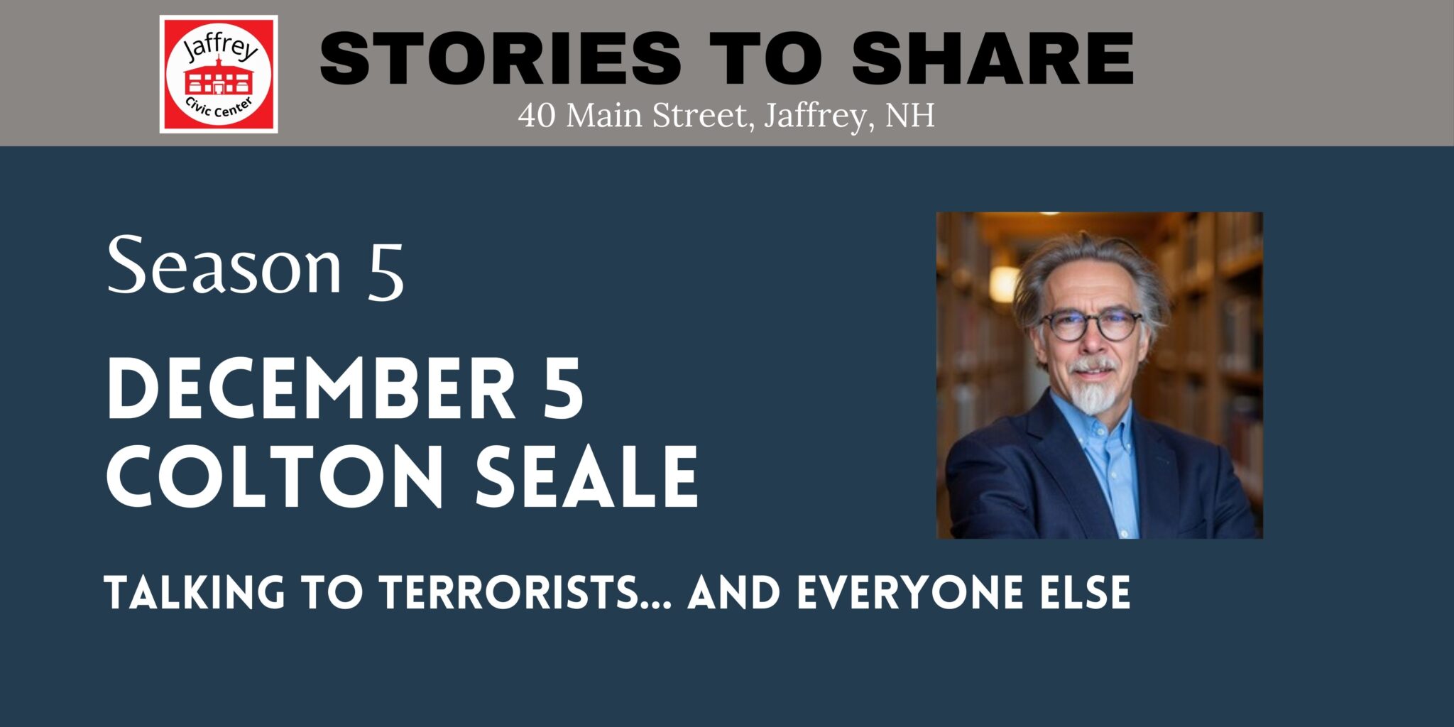 Stories to Share - Jaffrey Civic Center